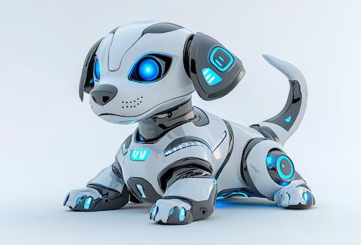 🤖 Futuristic Robotic Dog-Cute Puppy Robot Toy-1-3D print model・ 3D File ...