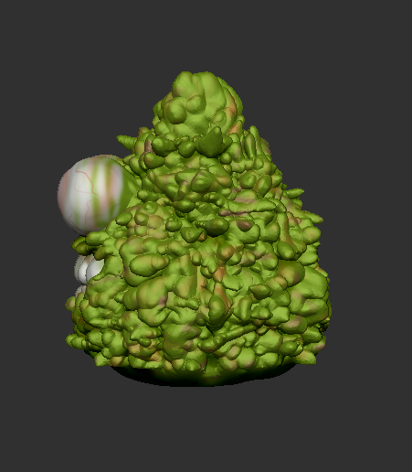 STL file WEED HAPPY BUD... HAPPY COGOLLO 👾 (OBJ)・3D printer design to ...
