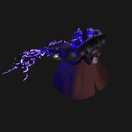 3D file Lightning strike librarian 🌩️ ・3D print design to download・Cults