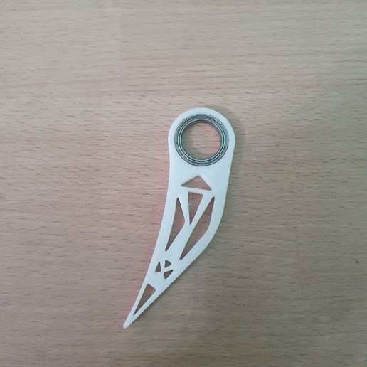👌 Fidget Spinner Karambit・ STL File for ・Cults
