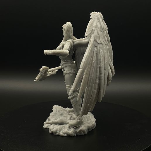 🐦 Ingrid Ravenson - The Fallen Valkyrie Returns | 32mm Sci-Fi Viking ...