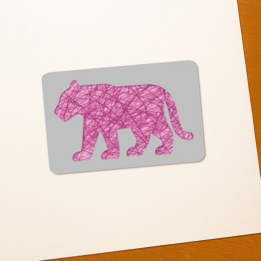 tiger stencil printable