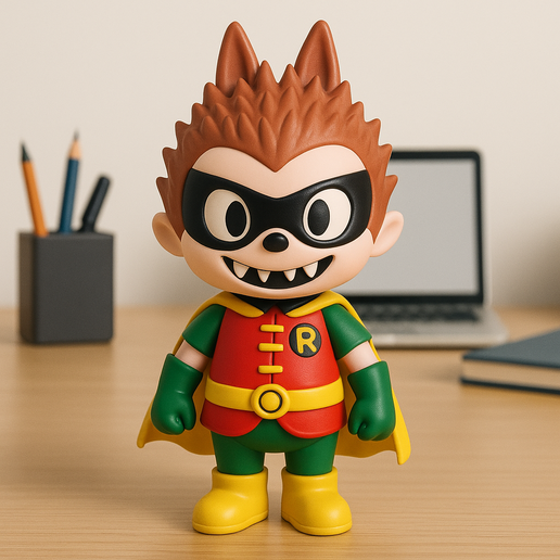 🦸‍♂️ Labubu - Robin DC Comics statue - 3D print・ 3D File for 3D ...