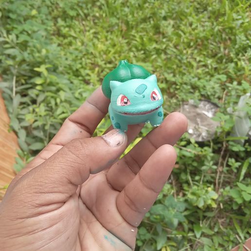 3D printed Bulbasaur, Pokemon EDLI3D • made with Kingroon kp3s・Cults