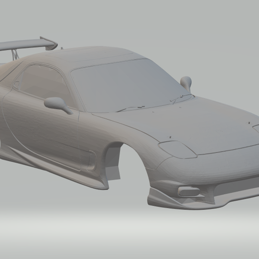 🚗 mazda rx7 ff1・ STL File for ・Cults