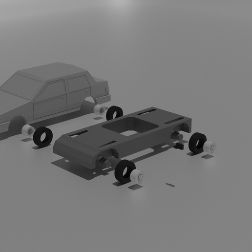 3D file Chevalier Primani - Project Zomboid game Vehicle 🚗 ・3D printer ...