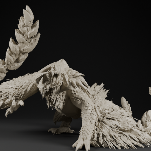 👹 Arkveld - Monster Hunter Wilds action figure・ STL File for 3D ...