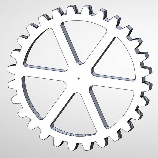 STL file Sprocket 28 teeth x 8 thickness ⚙️ (DXF)・Model to download and ...