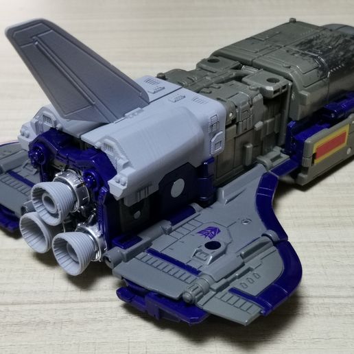 🤖 Engine/Weapon pack for WFC Siege / Earthrise Astrotrain・ STL File for ...