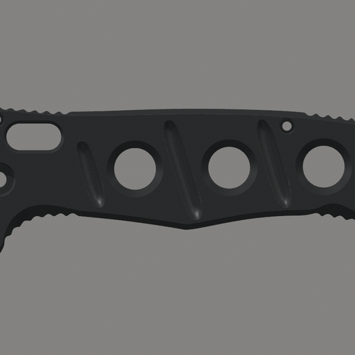 📁 V2 Benchmade Adamas Folder Version Knife Scale・ STL File for ・Cults