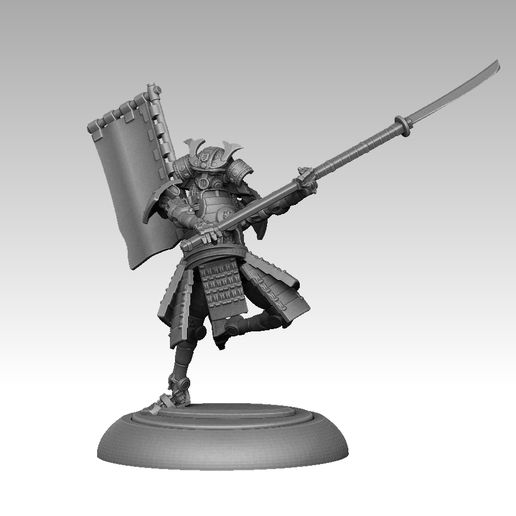 🗡️ Robo Samurai Mk 4・ STL File for 3D printing・Cults