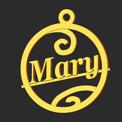 STL file Mary 🎄 ・3D printing idea to download・Cults