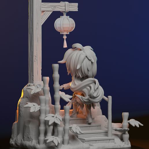 👾 Ganyu・ 3D File for 3D printing・Cults
