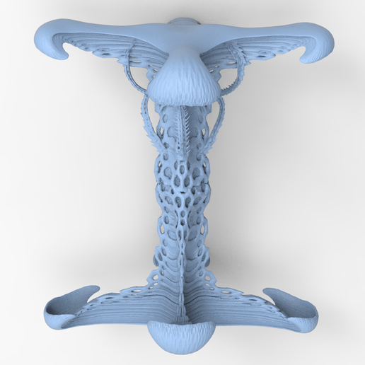 OBJ file Alien Spine vertebrae stone collection 👽 ・3D printing idea to ...