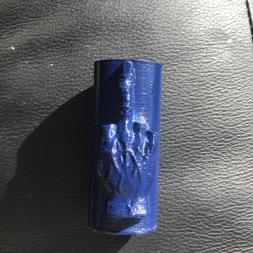 🖕 Middle Finger Lighter Holder・ OBJ File for 3D printing・Cults
