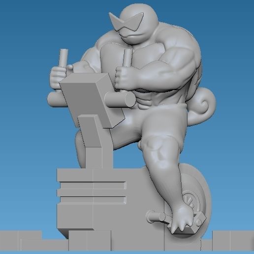 Archivo STL gimnasio squirtle swole - pokemon 🐉 ・Modelo para descargar ...