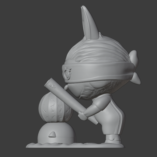 🍉 labubu watermelon・ STL File for 3D printing・Cults