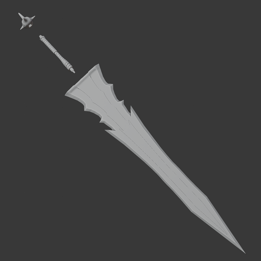 🗡️ Igris' Greatsword | Solo Leveling・Free STL File for 3D printing・Cults