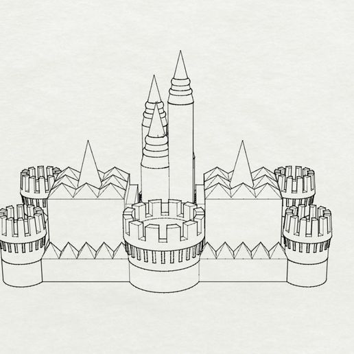 🏖️ Easy as 1 2 3 Sand Castle/Mold・Free STL File for ・Cults