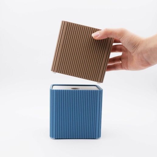 STL file Pencil case, pot à crayon, Box, Boite, Container, Contenant ️ ...