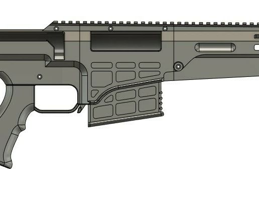 🔫 Echo1 M28 Airsoft sniper rifle MRAD kit・ STL File for 3D printing・Cults