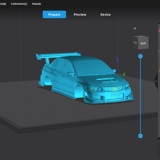 STL file Mitsubishi Lancer Evo VII Voltex 🚗 ・3D printable model to download・Cults