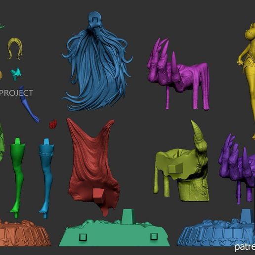 🧛 Vampire Queen・ 3D File for 3D printing・Cults