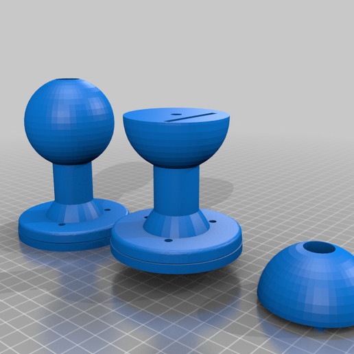 Free 3D file Garmin fish finder Ram mount size D 🐠 ・3D printing design ...