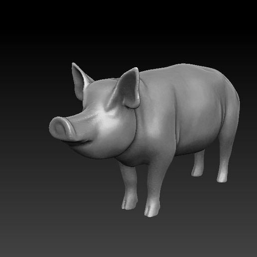Archivo STL Pig 3 🐖 (OBJ)・Modelo de impresora 3D para descargar・Cults