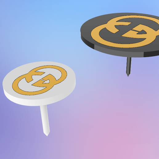 🏌️ Gucci Golf Ball Marker・Free STL File for 3D printing・Cults