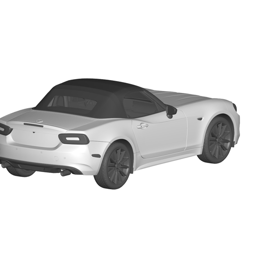 🕷️ Fiat Spider・ 3D File for 3D printing・Cults