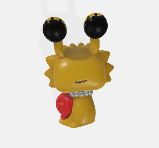 arquivo STL POP 1261 Snail Lisa Simpsons Halloween 🐌 ・modelo de ...