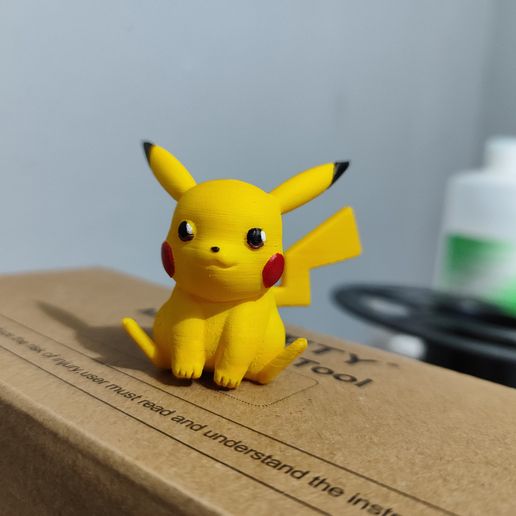 3D printer sitting pikachu • made with Creality Ender 3 V3 SE・Cults