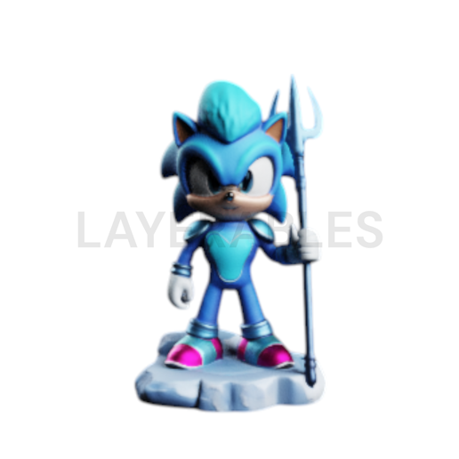🖨️ Modelo de impresión 3D de Sonic caballero - Archivo STL ...