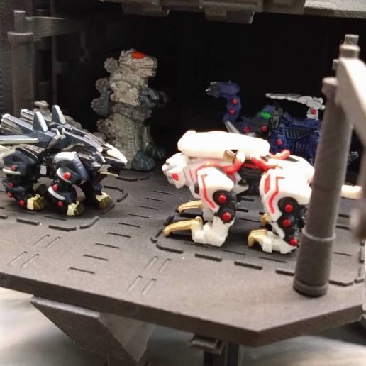 🔫 ZOIDS RZ037 GRAVITY CANNON MODEL・ 3D File for 3D printing・Cults