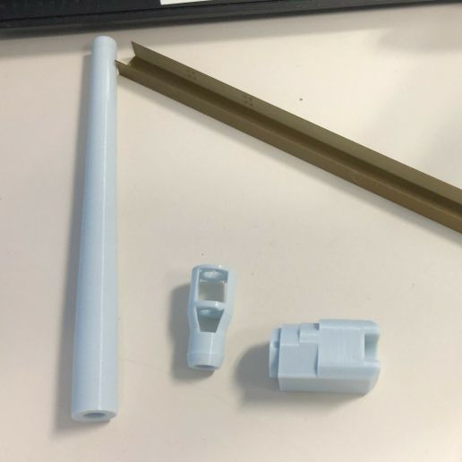 3D printing German howitzer 10.5 cm leFH 18M muzzle brake. 1/10, 1/16 ...