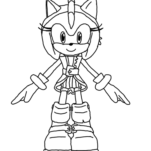 sonic diamond coloring pages