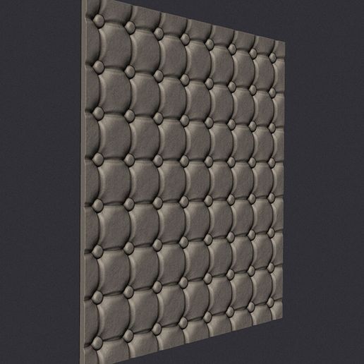 👨‍🎨 Quilted Fabric Leather Seamless Texture 3D Model・ STL File for 3D ...