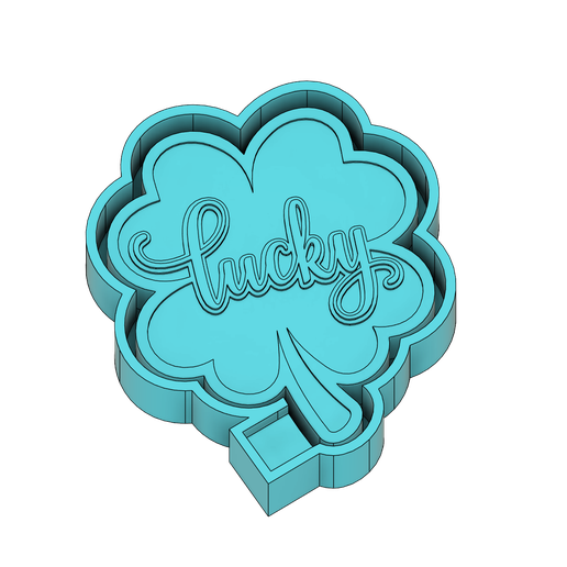 STL file Lucky Clover Freshie Mold ☘️ ・Design to download and 3D print ...