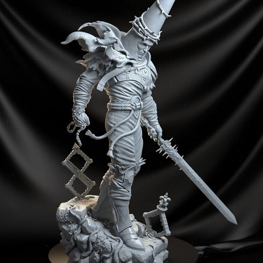 STL file Penitent One 🦸 ・Design to download and 3D print・Cults