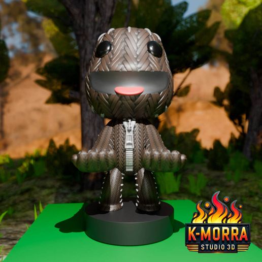 🎮 Sackboy controller Holder・ STL File for 3D printing・Cults