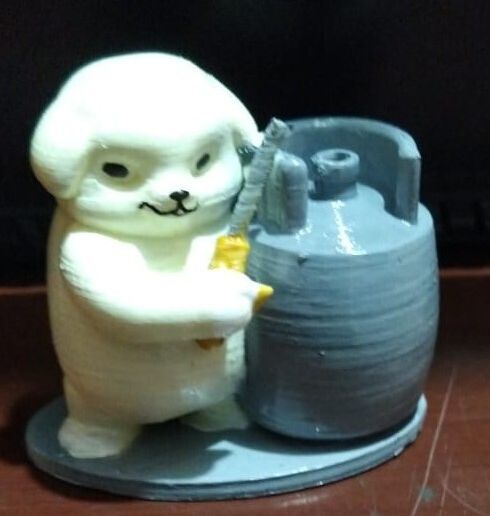 🐕 Perritos Meme Gas・Archivo STL para Impresión 3D・Cults