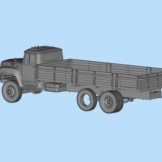 🚚 ZIL 133GYA truck kit 3D PRINTABLE STL FILE・ 3D File for ・Cults