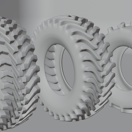 🧞‍♂️ Realistic 3D Tire Model・ OBJ File for 3D printing・Cults