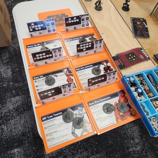 Shatterpoint card trays・ STL File for ・Cults