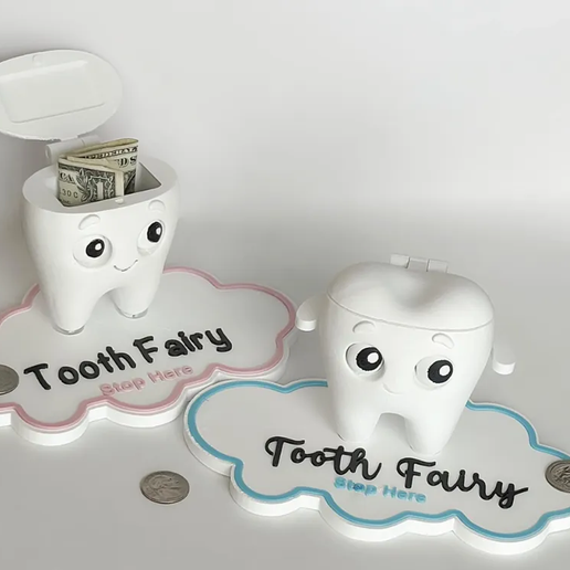 🦷 Tooth Fairy Friend・ 3D File for 3D printing・Cults