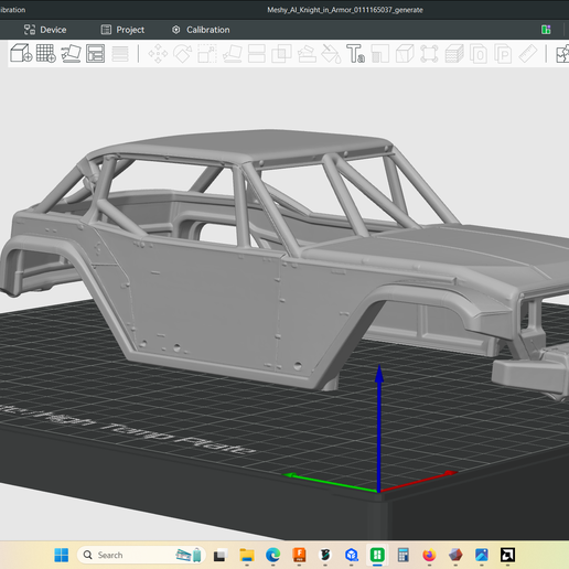 🪨 STHV4 Custom Rock crawler, racer, bouncer frame body, hollow shell ...