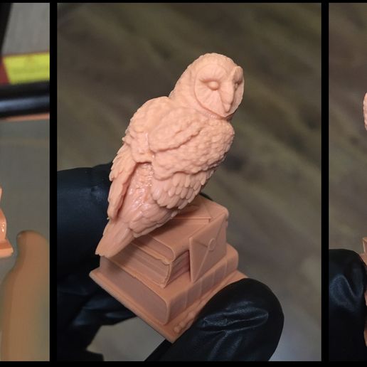 🦉 Owl, Hedwig・Free STL File for 3D printing・Cults