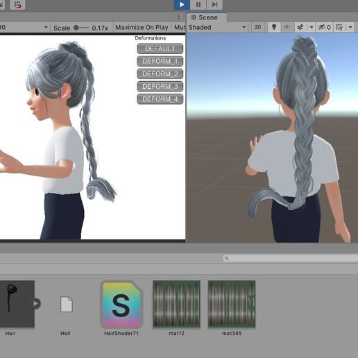 Free 3D file Hair 3D Model Zepeto Item Unity Prefab FBX Free Download 💇 ...