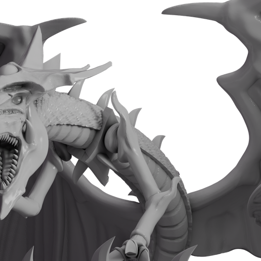 🐉 Slifer the Sky Dragon Yu-Gi-Oh!・Free STL File for 3D printing・Cults